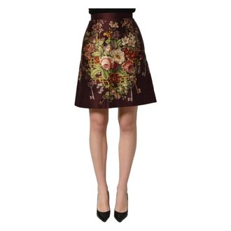 Dolce & Gabbana Damen, R&ouml;cke, Mehrfarbig, 2XSGr&ouml;&szlig;e