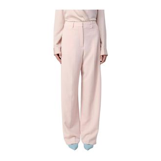 Theory Wide Leg Hosen - - Trousers - Damen - Rosa - M