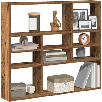 vidaXL Vidaxl - tag&egrave;re murale vieux bois 90x16x78 cm bois ding&eacute;nierie