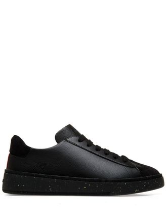 Bally baskets en cuir &agrave; lacets - Noir