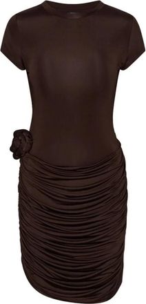 Rotate Rotate Birger Christensen, Femme, Robes, Brun, Taille: 40 FR Short Robes