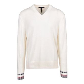 Tommy Hilfiger Herren, Strickwaren, Wei&szlig;, LGr&ouml;&szlig;e