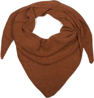 styleBREAKER Tuch Strick Dreiecktuch Einfarbig