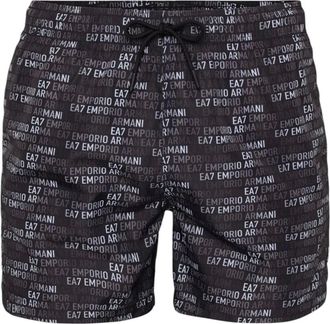 Emporio Armani Homme, Maillots de bain, Noir, Taille: XL Costume mare