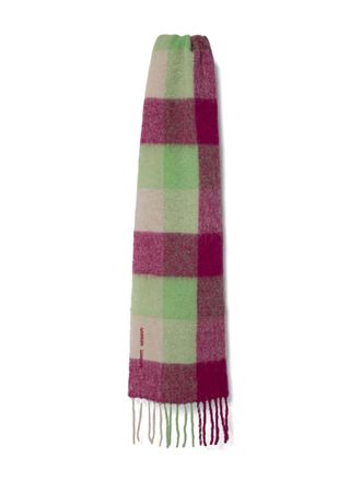 Samsøe & Samsøe écharpe à logo brodé - Rose