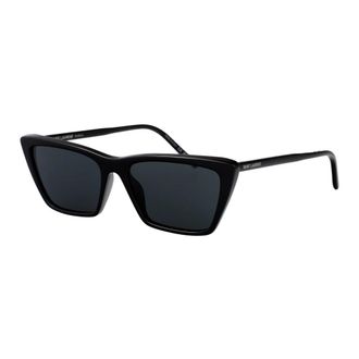 Saint Laurent Mica Thin Sonnenbrille - - Accessories - Damen - Schwarzk - 54 MM