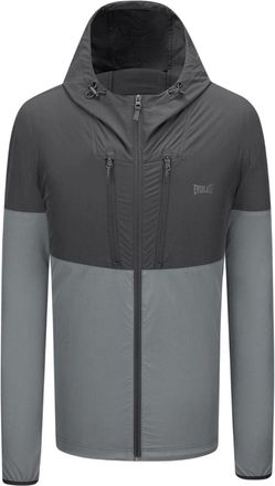 Everlast NRG Trainingsjacke f&uuml;r Herren, mit Kapuze (Schwarz/Kohlen-Schwarz)