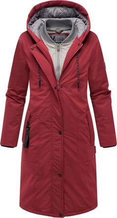 Marikoo Damen Winterjacke Ledalaa mit Kapuze