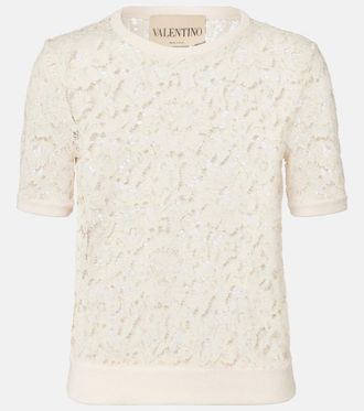 Valentino Top Mosi en dentelle
