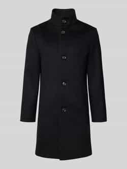 Tommy Hilfiger Regular Fit Mantel aus Woll-Mix