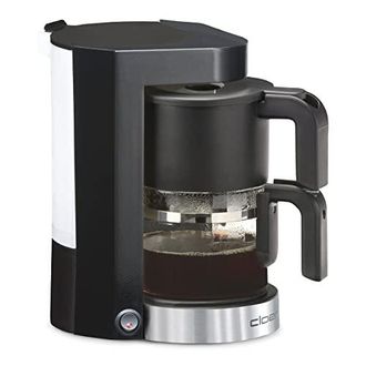 Cloer Cloer 5990 Cafetière filtre pour 5 tasses, Réservoir deau amovible, taille du filtre 1x5, 800 W, Boîtier en matière plastique noir
