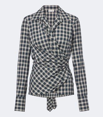 Dries Van Noten Hemd aus Baumwollflanell