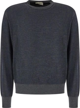 PIACENZA 1733 Rundhals-Strickware - - Knitwear - Herren - Blau - XL