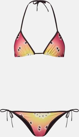 The Attico Bikini imprim&eacute;