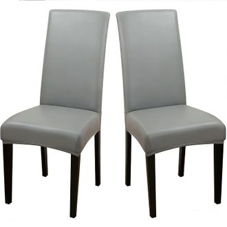 Generic wasserdichte PU-Stuhlbez&uuml;ge Set F&uuml;r Esszimmer - Langlebige Schonh&uuml;llen F&uuml;r K&uuml;che, Hotel & Restaurant, Hochzeit, Event, Bankett, Stretchhussen, Atmungs