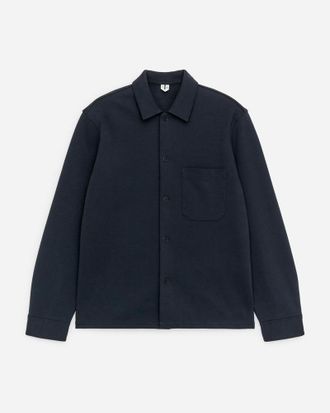 Arket Jersey-Overshirt -Blau