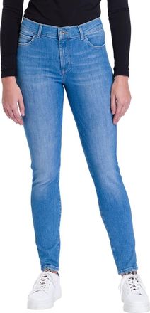 Pioneer Authentic Jeans Damen Katy Hose, Light Blue Used Buffies (6844), W34 / L28