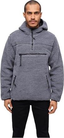 Brandit Teddyfleece Worker Pullover, color: anthrazit, size: XXL