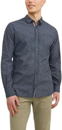 Jack & Jones Chemise pour Homme, Coupe ajustée
