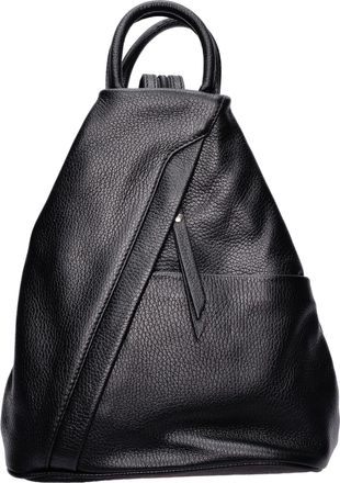 Isabella Rhea Schwarz Rindsledertasche