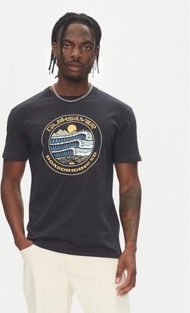 Quiksilver T-Shirt Ev Three Seas Ss EQYZT08051 Dunkelblau Regular Fit