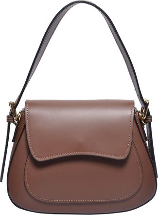 Isabella Rhea Kastanienbraun Rindsledertasche