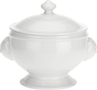 La Porcellana Bianca La porcellana Chimäre Löwe Suppenterrine Geschenk-Box, weiß, 22 cm