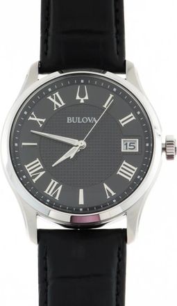 Bulova Homme, Accessoires, Noir, Taille: ONE Size Montre Wilton