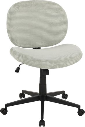 Duo Collection Drehstuhl Tilo - B&uuml;rostuhl aus Kordstoff, h&ouml;henverstellbar mit Wippmechanik - bequemer Homeoffice Schreibtischstuhl bis 110 kg (Mint)