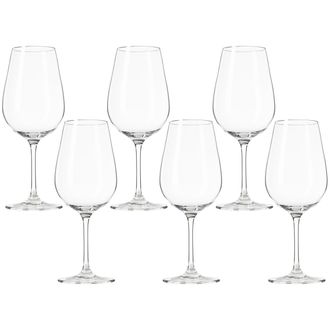 Leonardo Leonardo Tivoli Rotwein-Glas, Rotwein-Kelch mit gezogenem Stiel, sp&uuml;lmaschinenfeste Wein-Gl&auml;ser, 6er Set, 580 ml, 020964