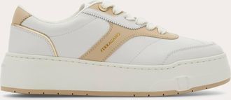 Ferragamo Damen Ferragamo Sneaker Wei&szlig; Gr&ouml;&szlig;e 36.5