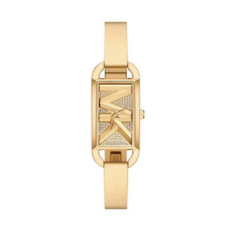 Michael Kors Montre Empire en Or- Style Moderne - Femme - Accessoires - Jaune - Taille: ONE Size