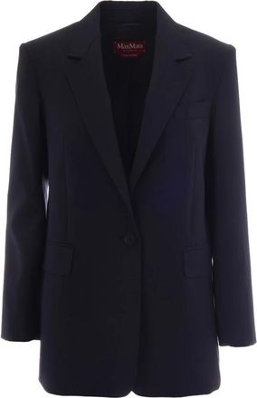 Max Mara Femme, Vestes, Bleu, Taille: 36 FR Blazers