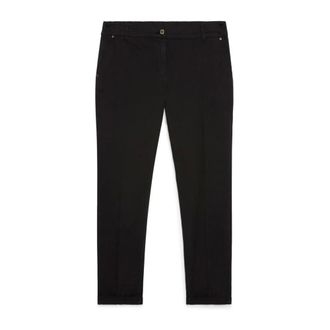 Fiorella Rubino Damen, Hosen, Schwarzk, LGr&ouml;&szlig;e