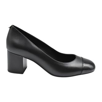 Michael Kors Femme, Chaussures, Noir, Taille: 38 1/2 EU Escarpin Perla Flex en cuir