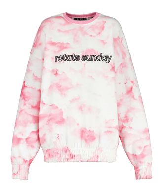 Rotate Sweatshirt Iris Coton Nuage
