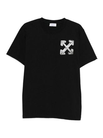 Off-white T-Shirt - Schwarz