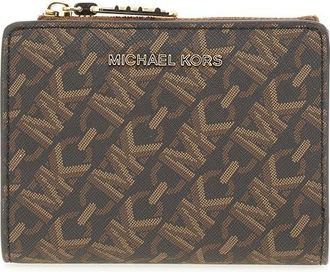 Michael Kors MD Snap Coin Billfold, Hand Bag Women, BRN/Luggage, Taille Unique