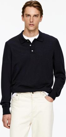 Arket Polo Aus Merinowolle -Blau