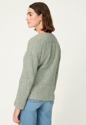 Olsen Kurzjacke Jacke mit Allover-Dessin