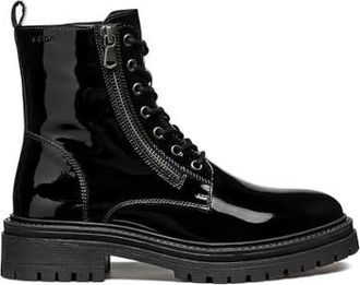 Geox Femme D Iridea F Bottes de Cheville, Noir, 37 EU