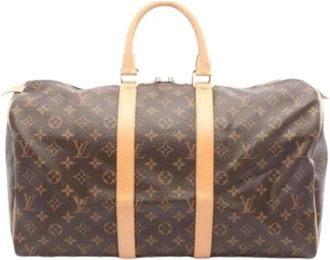 Louis Vuitton unisex, Pre-owned, Brun, Taille: ONE Size Sac Week-end en Toile Pre-owned