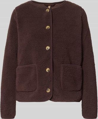 Soyaconcept Regular Fit Teddyjacke mit ausgesetzten Taschen Modell SC-ONYX 2