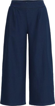Ichi Ichi, Femme, Pantalons, Bleu, Taille: 40 FR Wide Pantalons