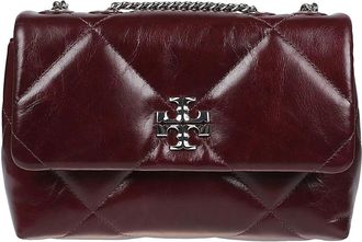 Tory Burch Tory Burch Crossbody Bags - Small Kira Diamond Quilt Distressed Convertible Sh - Gr. unisize - in Rot - f&uuml;r Damen