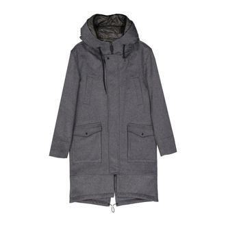 Herno Cashmere Coat - - Coats - Herren - Grau - XL