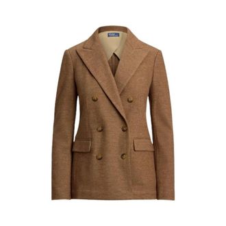 Polo Ralph Lauren Chevron Cross-Over Blazer - - Jackets - Damen - Braun - M