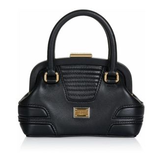 Dolce & Gabbana Strukturierte Handtasche - - Bags - Damen - Schwarzk - ONE SIZE