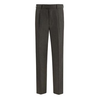 Ermenegildo Zegna Woll- und Kaschmirhose - - Trousers - Herren - Grau - M