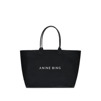 Anine Bing Leo Coated Canvas Tote
